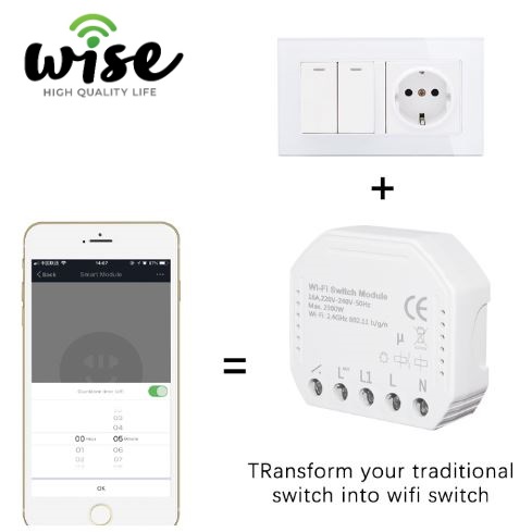 Wifi pametni modul prekidača 10A - Smart Systems